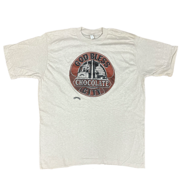 Vintage Parliament "Chocolate City" Casablanca Records Promotional T-S - jointcustodydc