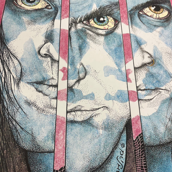 Vintage Prong "Beg To Differ" Pushead CBS Records Poster - jointcustodydc