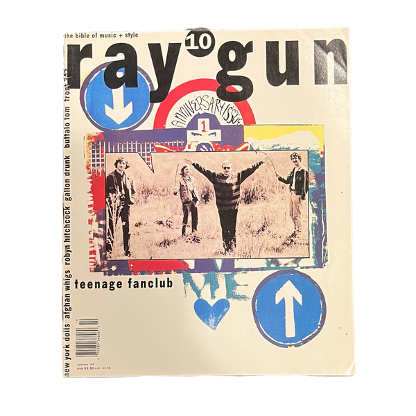Vintage Ray Gun Magazine "Issue #10" Teenage Fanclub Cover - jointcustodydc