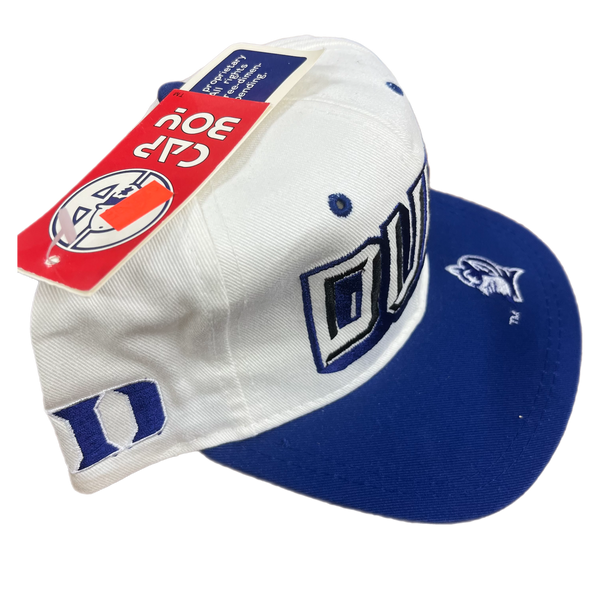 Vintage Duke "Blue Devils" NCAA Twill Snapback Hat - jointcustodydc