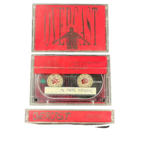 Vintage Overcast "Feel The Pain Demo" Cassette Tape - jointcustodydc