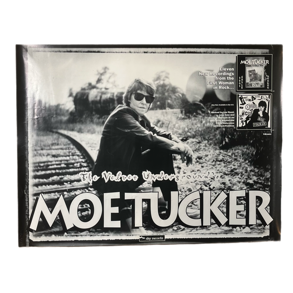 Vintage Moe Tucker "Sky Records" Promotional Poster | jointcustodydc