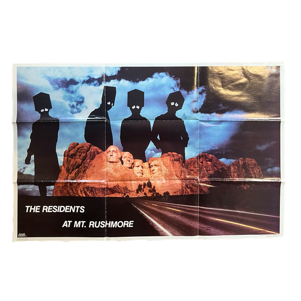 Vintage The Residents At Mt. Rushmore "Ralph Records" Fan Club Poster ...