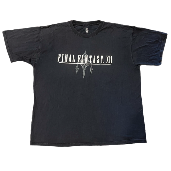 Vintage Final Fantasy XII "PS2" Square Enix Promotional T-Shirt ...