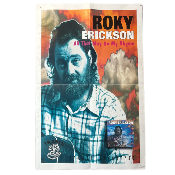 Vintage Roky Erickson "All That May Do My Rhyme" Trance Syndicate ...