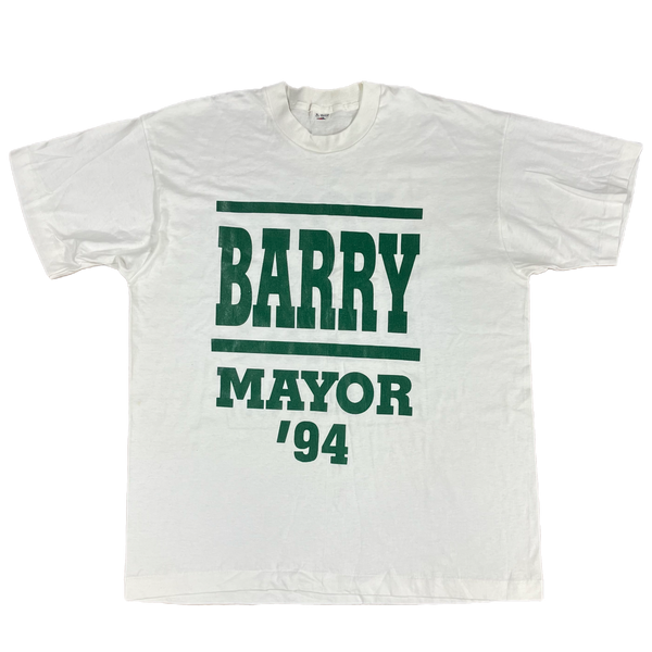 Vintage Marion Barry "Mayor Barry '94" T-Shirt - jointcustodydc