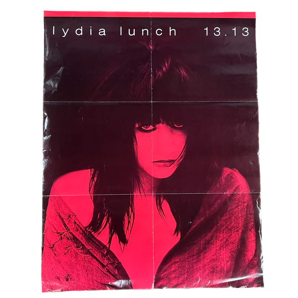 Vintage Lydia Lunch "13.13" David Arnoff Ruby Records Promotional ...