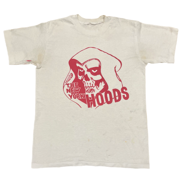 Vintage The New York Hoods "Hoodstyle Music" Hand Screened NYHC T-Shir ...