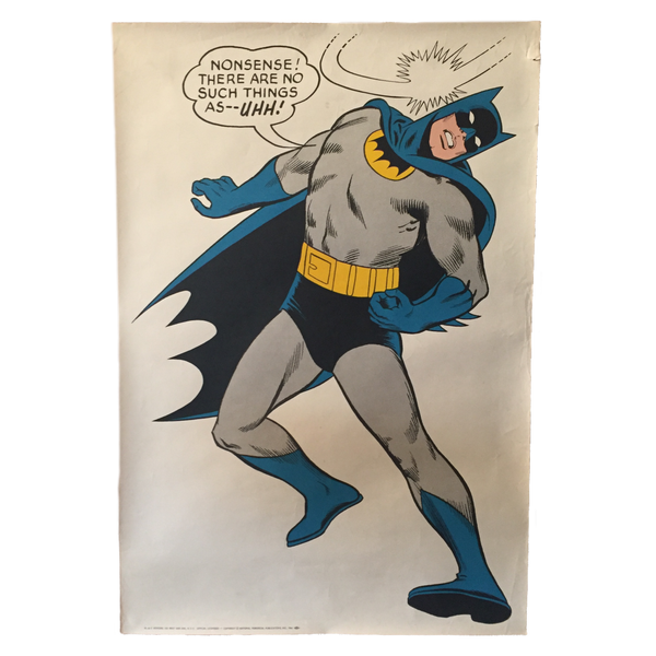 Vintage Batman "Punch" Poster - jointcustodydc