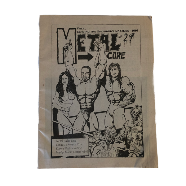 Vintage Metal Core Fanzine "Issue 29" - jointcustodydc