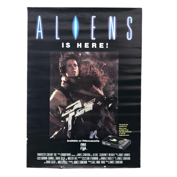 Vintage Aliens "VHS" Promotional Poster - jointcustodydc
