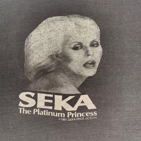 Vintage Seka "The Platinum Princess" T-Shirt - jointcustodydc