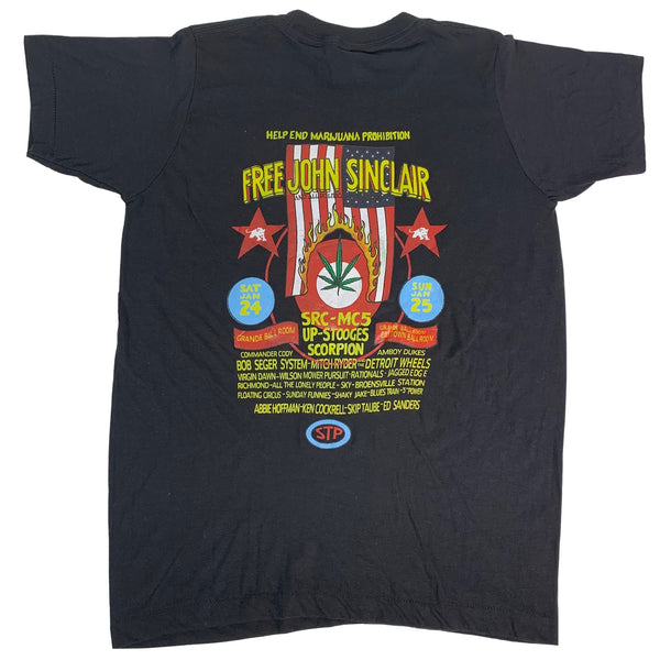 Vintage John Sinclair MC5 "Freedom Rally" T-Shirt - jointcustodydc