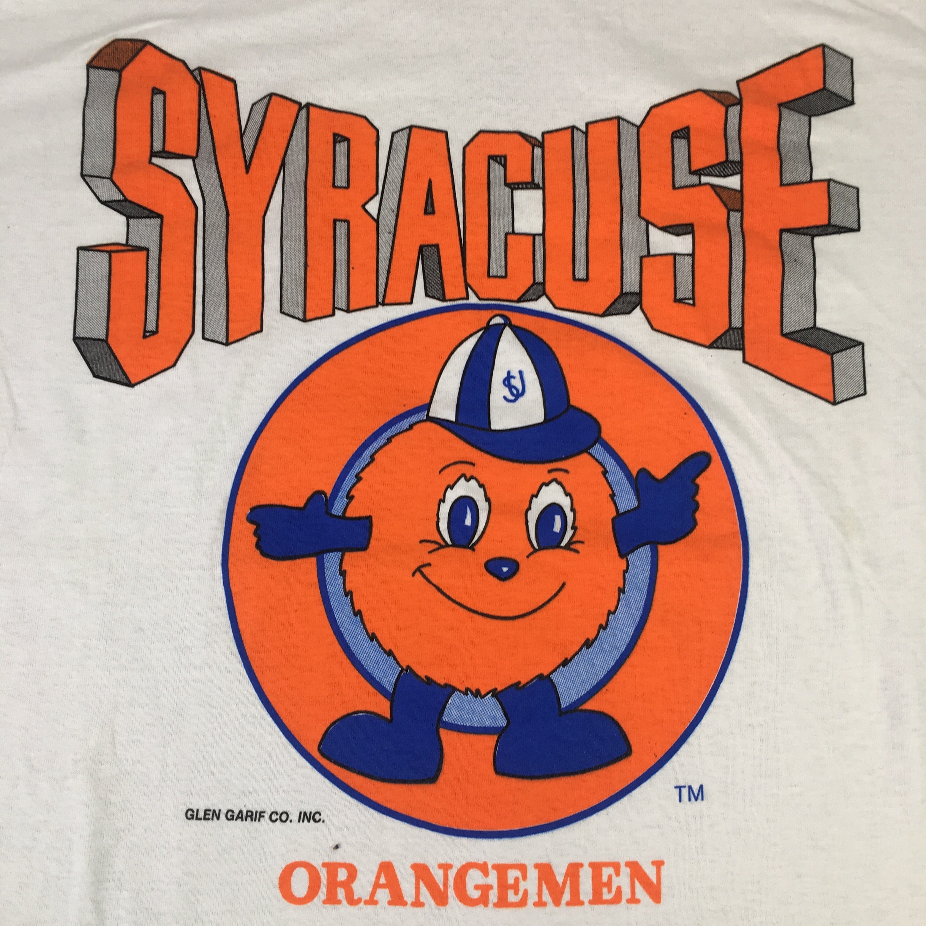 Orangemen Logo VINTAGE 1990s Syracuse Orangemen Sports Specialties
