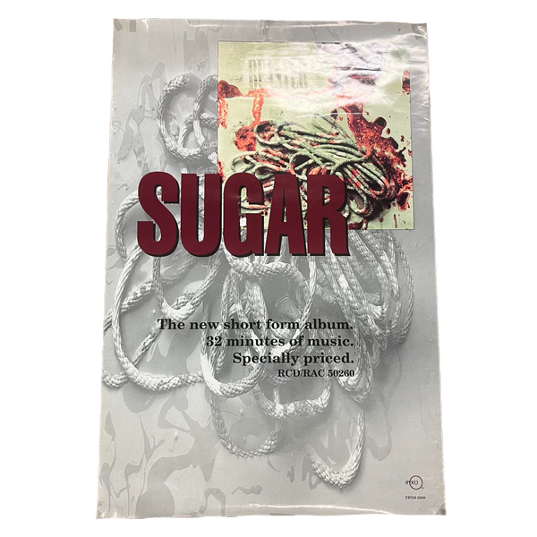 Vintage Sugar "Beaster" Rykodisc Promotional Poster - jointcustodydc
