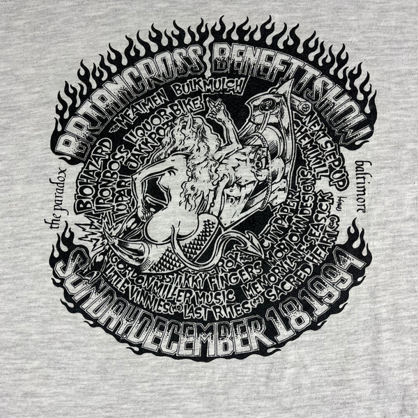 Vintage Brian Cross Benefit Show "The Paradox, Baltimore" T-Shirt ...