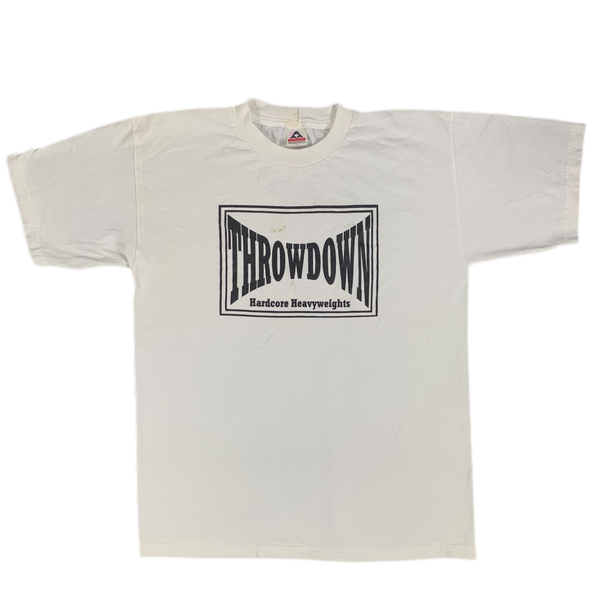 Vintage Throwdown "Hardcore Heavyweights" Indecision Records T-Shirt ...