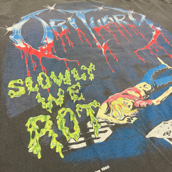 Vintage Obituary "Slowly We Rot" T-Shirt - jointcustodydc