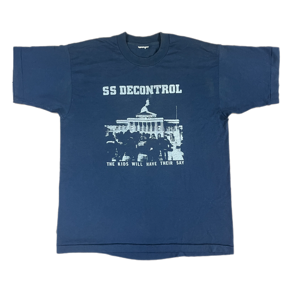 Vintage SSD "The Kids Will Have Their Say" Youth Crew T-Shirt ...