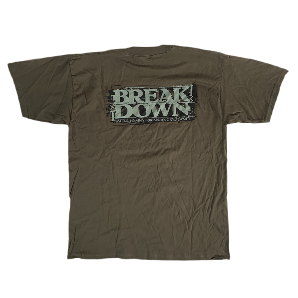 Vintage Breakdown "Battle Hymns For An Angry Planet" T-Shirt ...