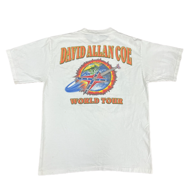 Vintage David Allan Coe "World Tour" T-Shirt - jointcustodydc