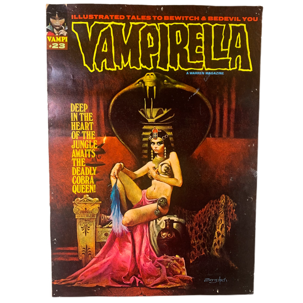 Vintage Vampirella #23 “Cobra Queen” Poster - jointcustodydc