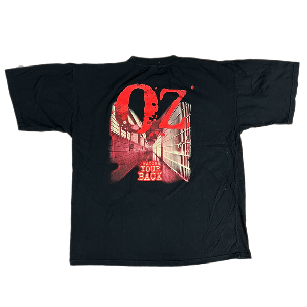 Vintage OZ "Watch Your Back" HBO Promotional T-Shirt - jointcustodydc