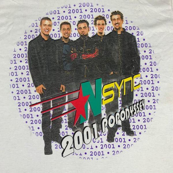 Vintage NSYNC "2001 Popodyssey" T-Shirt - jointcustodydc