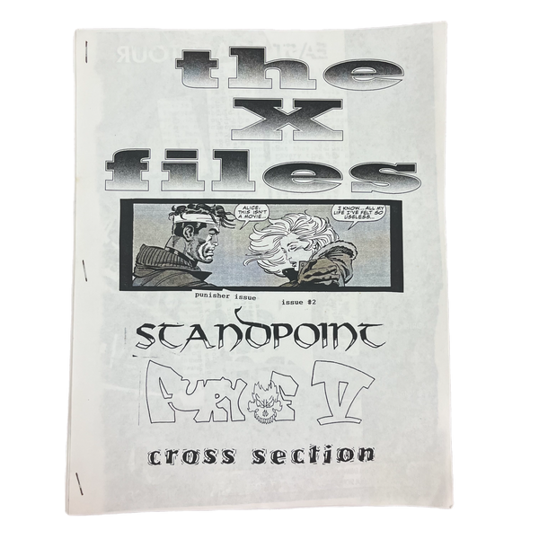Vintage The X Files "Punisher Issue" New Jersey Straight Edge Fanzine ...