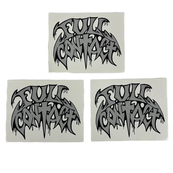 Vintage FULL CONTACT "Demo" Sticker Lot | jointcustodydc