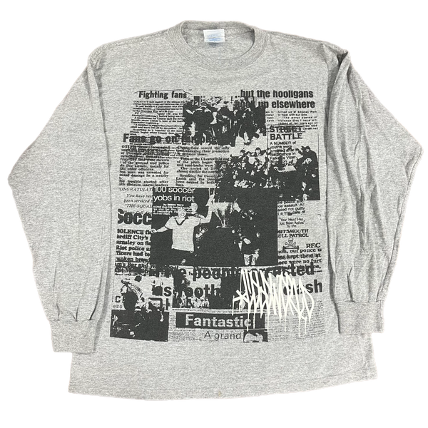 Vintage Cold World "Wilkes-Barre United" Lockin' Out Long Sleeve Shirt ...