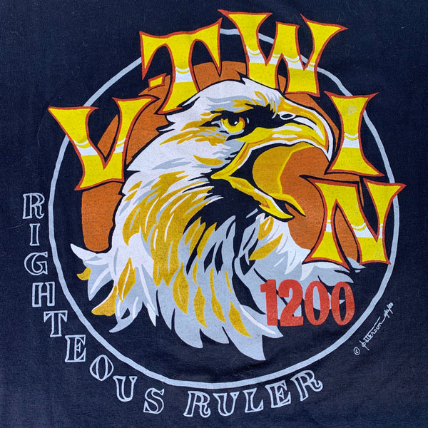 Vintage Righteous Ruler "1200 V-Twin" T-Shirt - jointcustodydc