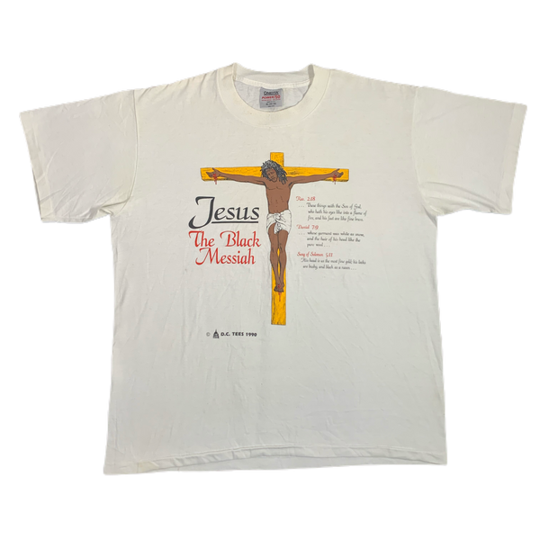Vintage Jesus “The Black Messiah” T-Shirt - jointcustodydc