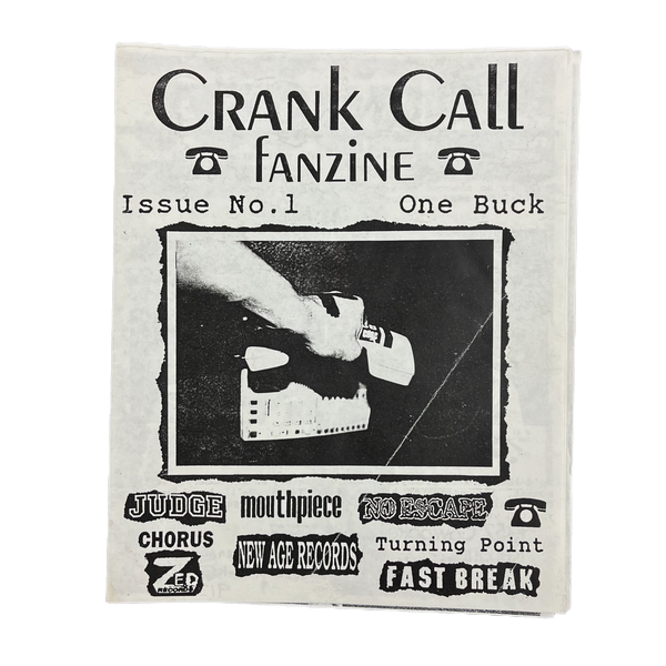Vintage Crank Call Fanzine "Issue #1" - jointcustodydc