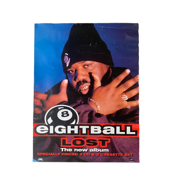 Vintage Eightball “Lost” Suave House Records Promo Poster - jointcustodydc