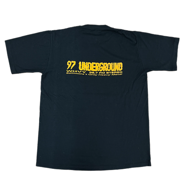 Vintage 97 Underground 96.7 FM "Baltimore's Only Heavy Metal" Radio T ...