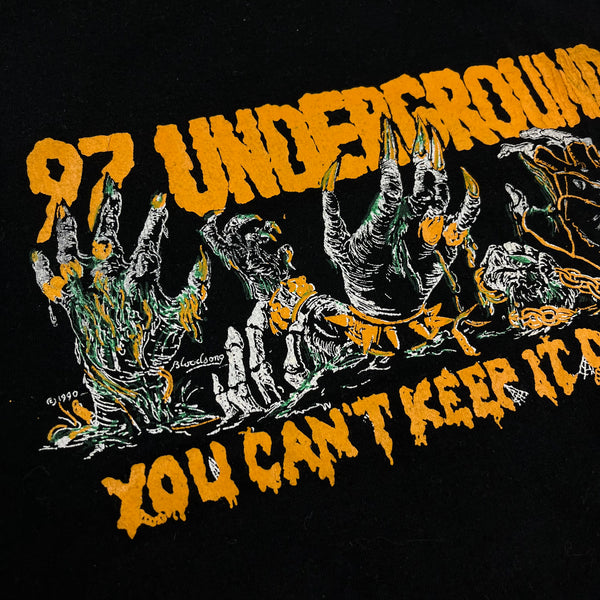 Vintage 97 Underground 96.7 FM "Baltimore's Only Heavy Metal" Radio T ...