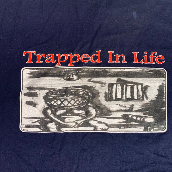 Vintage Trapped In Life "What Have I Done" T-Shirt - jointcustodydc
