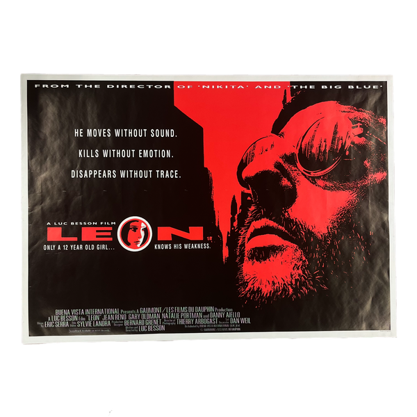 Vintage Leon The Professional "Luc Besson" Natalie Portman UK Movie Pr ...