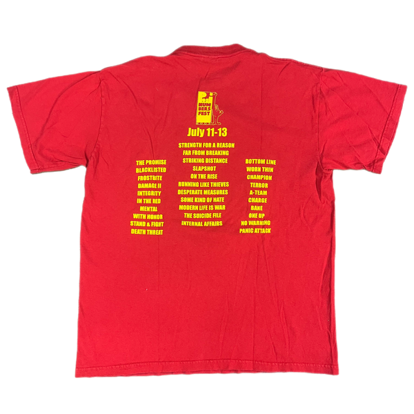 Vintage Positive Numbers Fest "2003" T-Shirt - jointcustodydc