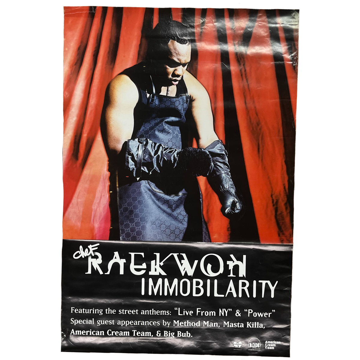 Vintage Raekwon "Immobilarity" Loud Records American Cream Team Promot ...