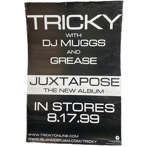 Vintage Tricky "Juxtapose" With DJ Muggs And Grease Poster - jointcustodydc
