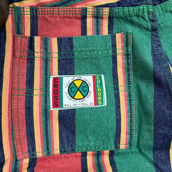 Vintage Cross Colours "Striped" Pants - jointcustodydc