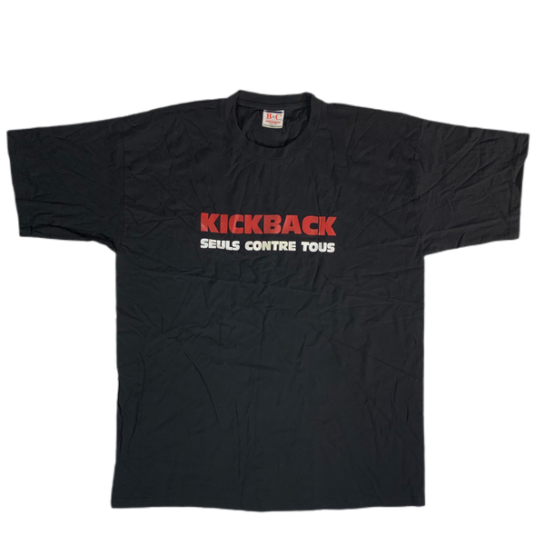 Vintage Kickback "Seuls Contre Tous" T-Shirt - jointcustodydc