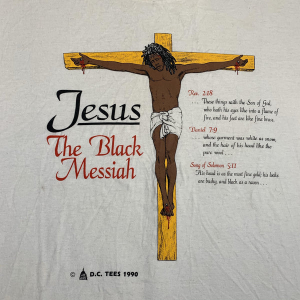 Vintage Jesus “The Black Messiah” T-Shirt - jointcustodydc
