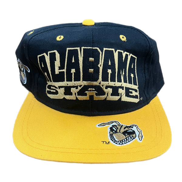 Vintage Alabama State University "Hornets" Cap Boy Snapback Hat ...