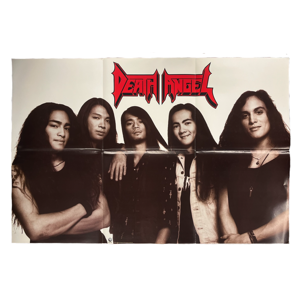 Vintage Death Angel "Act III" Geffen Records Promotional Poster ...