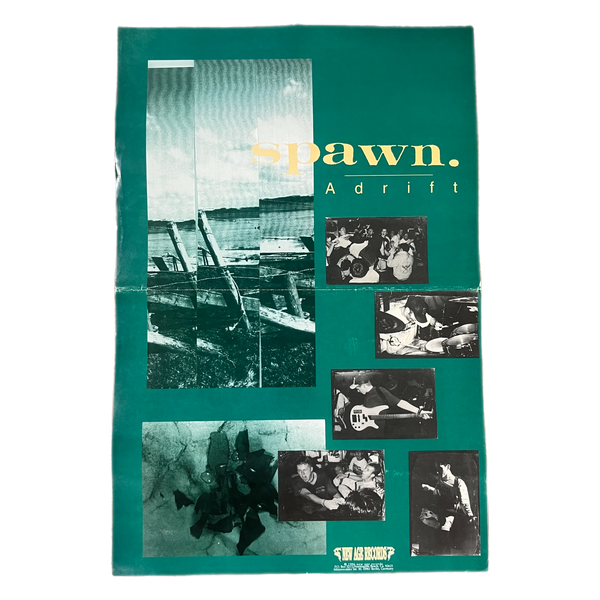 Vintage Spawn "Adrift" New Age Records Poster - jointcustodydc