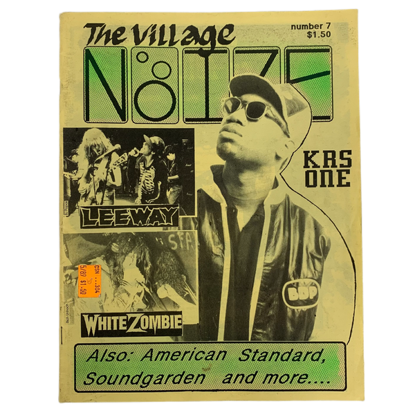 Vintage The Village Noize "Issue #7" Magazine - jointcustodydc