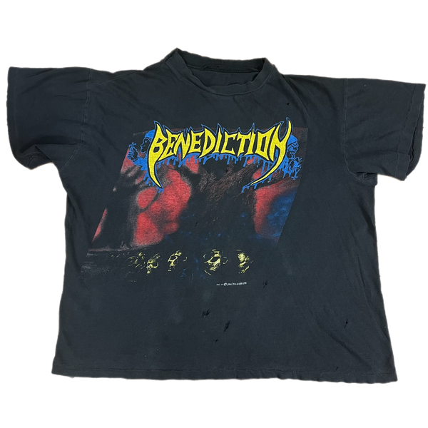 Vintage Benediction "The Grand Leveller" Nuclear Blast T-Shirt ...